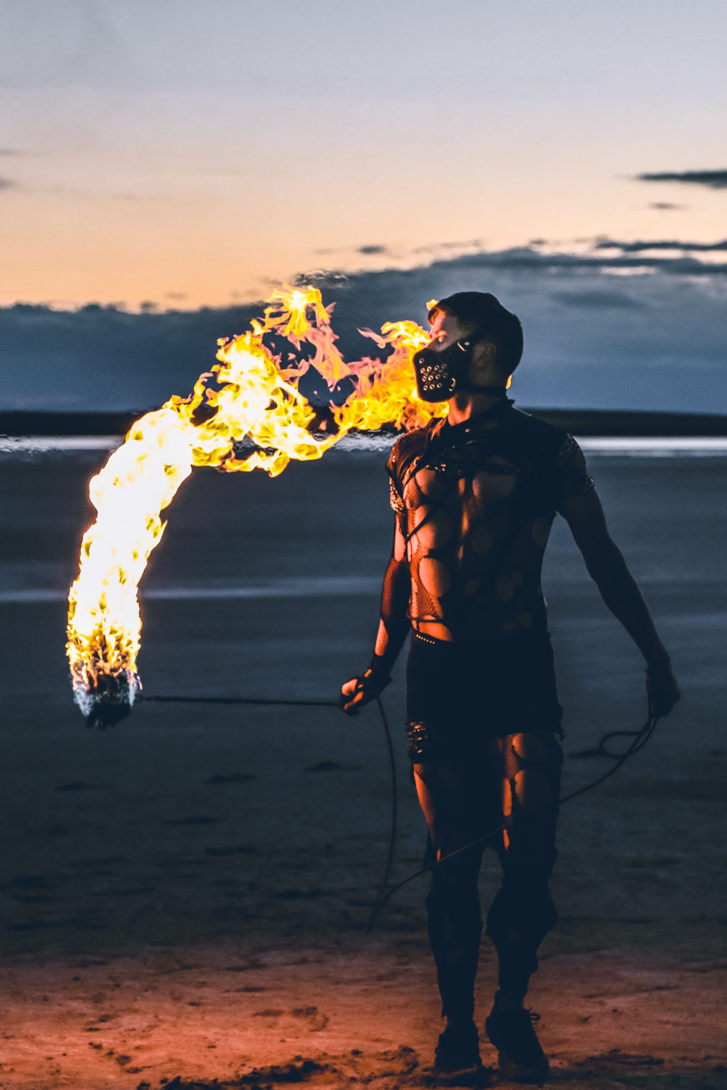 Sparks Fly on 'World's Biggest Stage': Fire Spinner William Brandon on ...